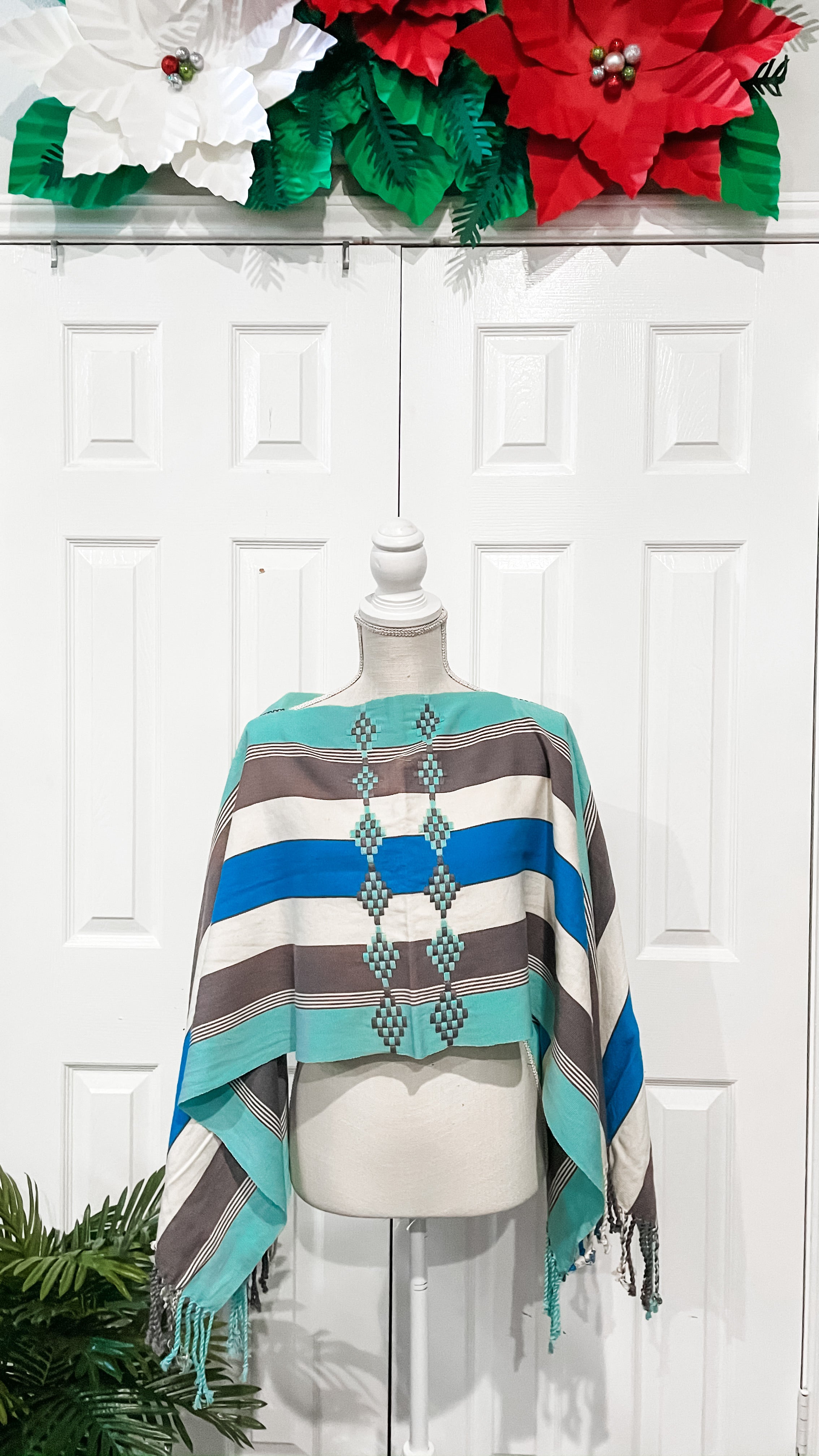 Rebozo/Poncho – Nena G Modaartesanal